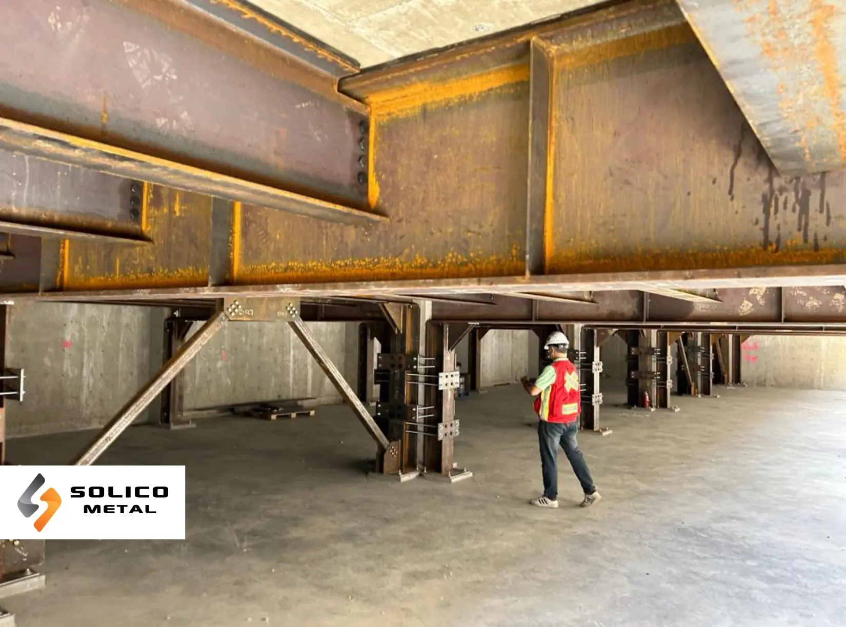 Structural Steel to Support a Suspended Floor - Solico Metal